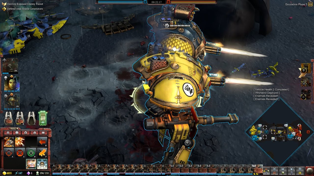 IMPERIAL FIST IMPERIAL KNIGHT TITAN VS ELDAR EPIC SHOWDOWN Warhammer ...