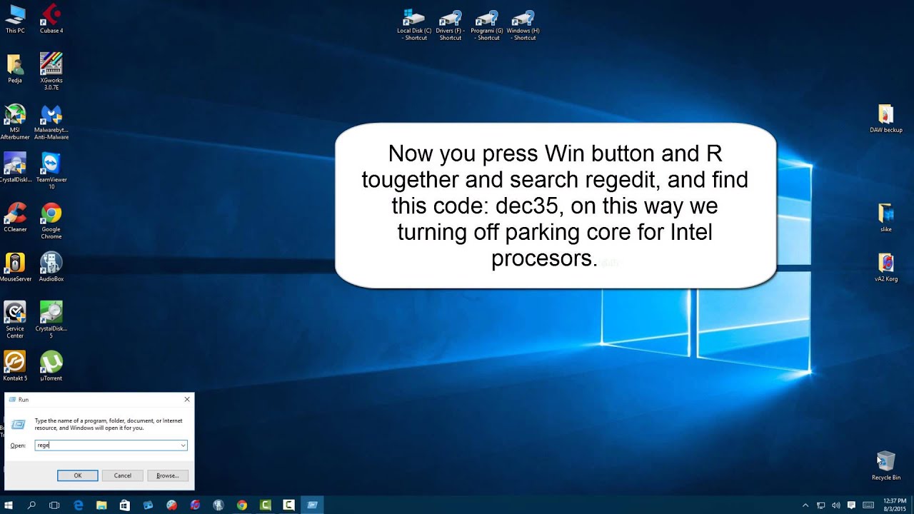 Windows 10 (the best optimization for Audio Pc and Workstation) - YouTube