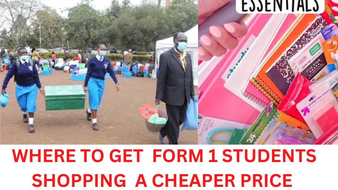 WHERE TO BUY BACK-TO-SCHOOL BOARDING ITEMS,FORM 1 SHOPPING - YouTube