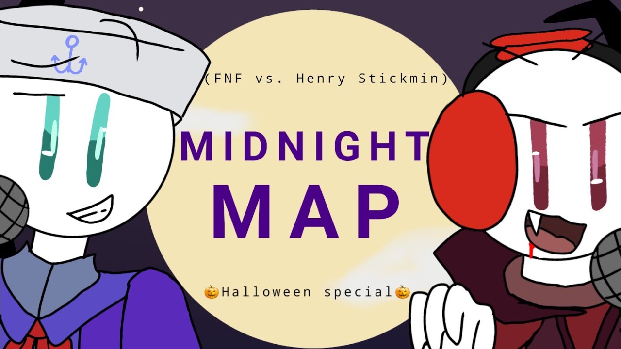 Midnight MAP 🎃Halloween special🎃 •THSC & FNF MAP• [Canceled ;w;] - YouTube