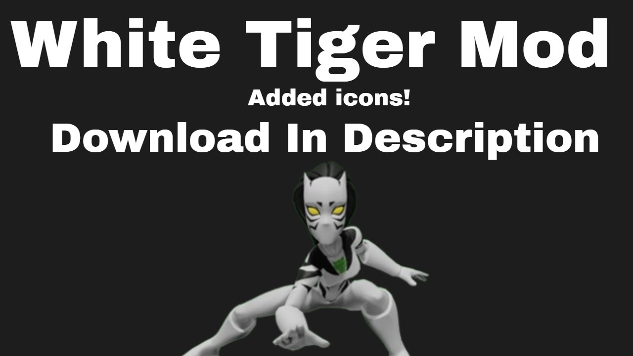 White Tiger Disney Infinity Mod [DOWNLOAD LINK IN DESCRIPTION] - YouTube