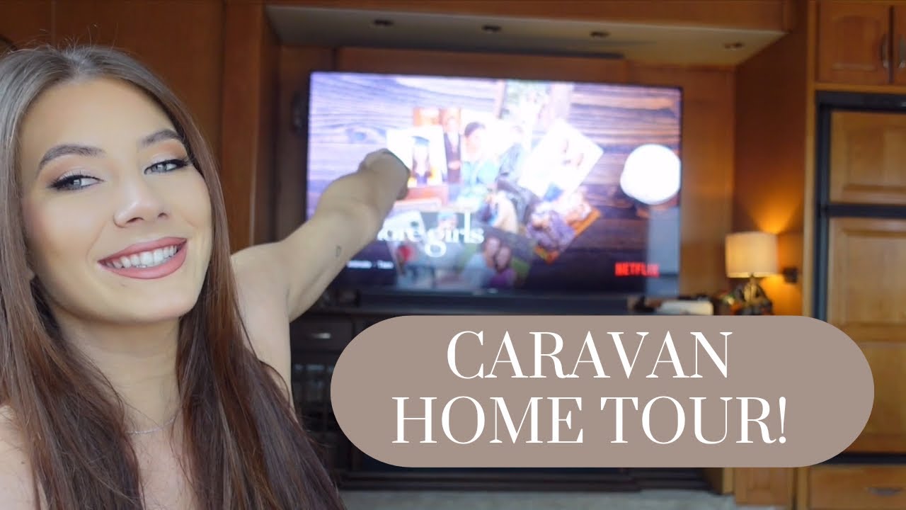 5TH WHEEL CARAVAN HOME TOUR! Come look inside our Teton home - YouTube