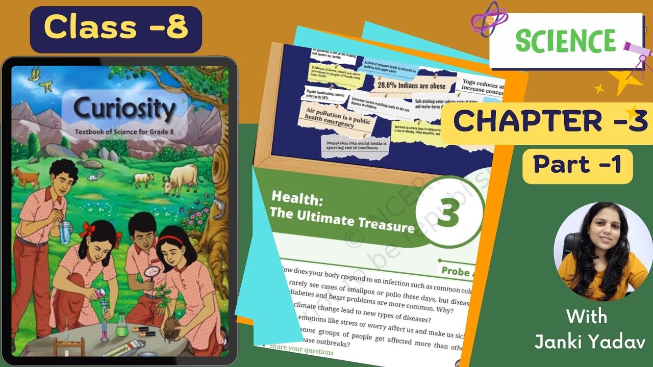 Health: The Ultimate Treasure | Class 8 Science | Chapter 3 | Curiosity ...