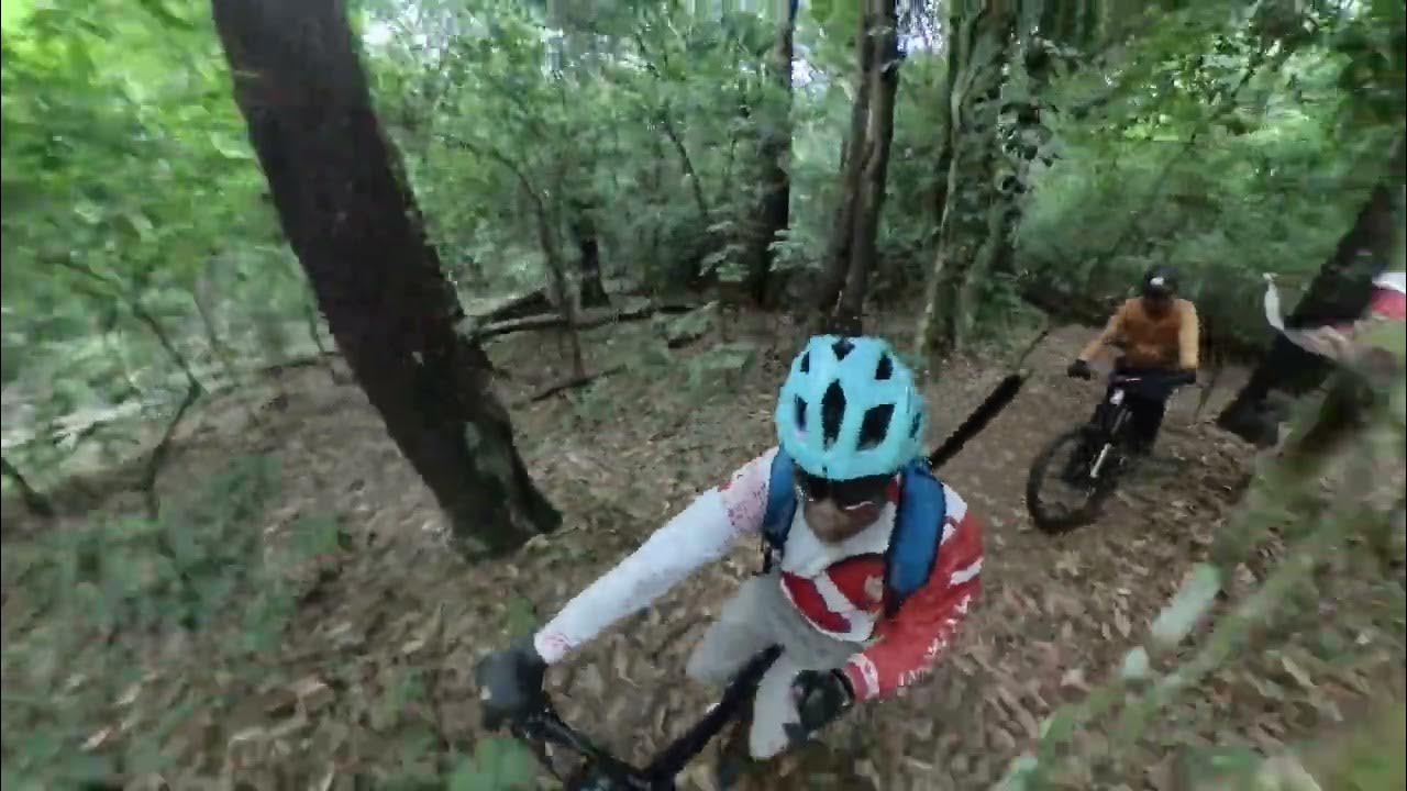 Nyoba track hutan UI bikepark | 0 km - 1.5 km. - YouTube
