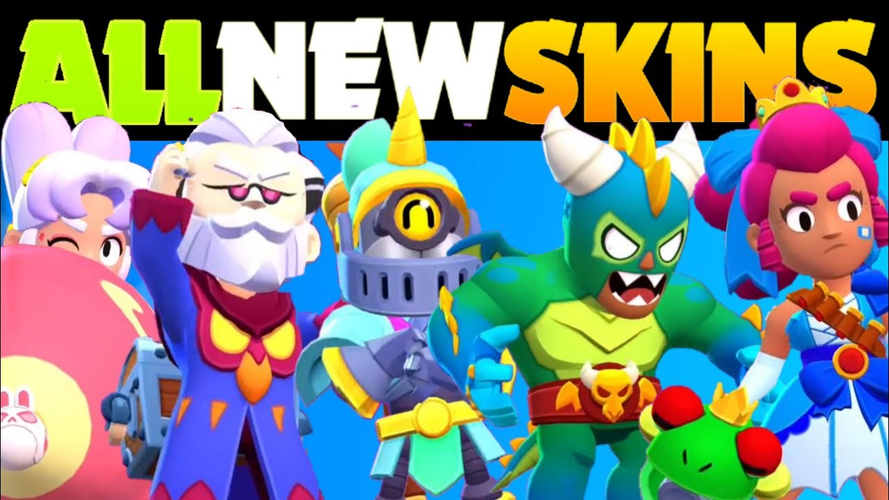 All New Skins Price's l Brawl Stars Season 8 - YouTube