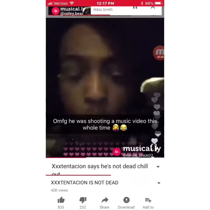 Proof That Xxxtentcaion Is Still Alive Youtube