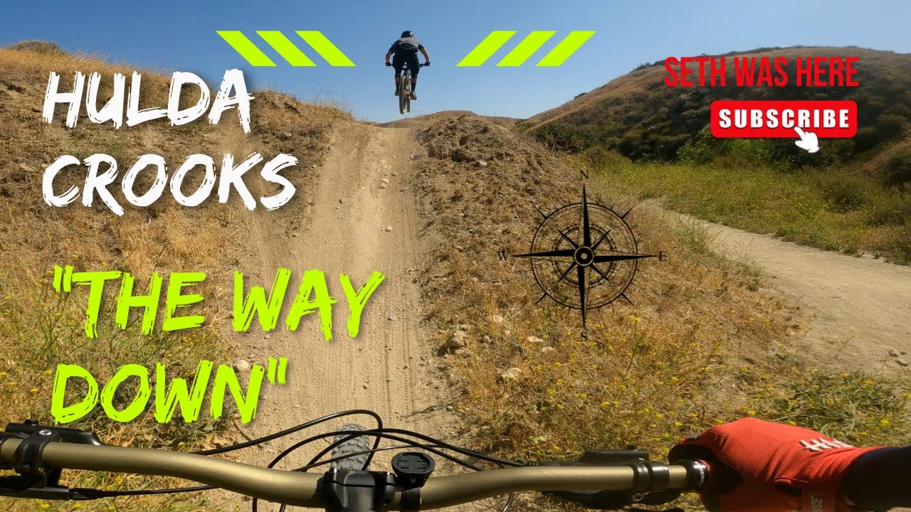 The way down! Hulda crooks MTB - YouTube