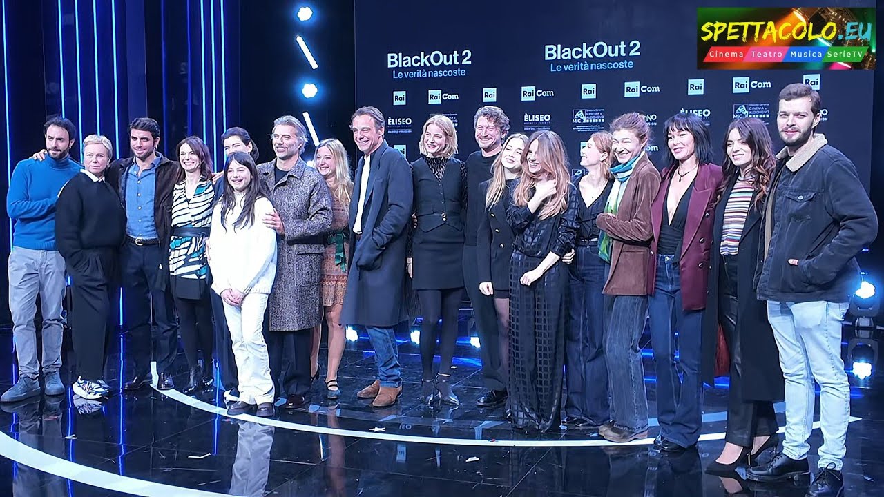 Blackout 2, video photocall Alessandro Preziosi, Marco Rossetti ...