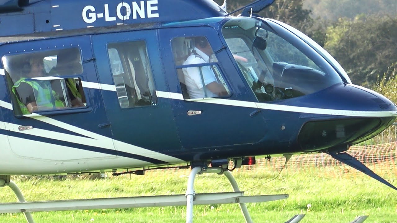 Helicopters Taking Off!! - Robinson R44 / Bell LongRanger - YouTube
