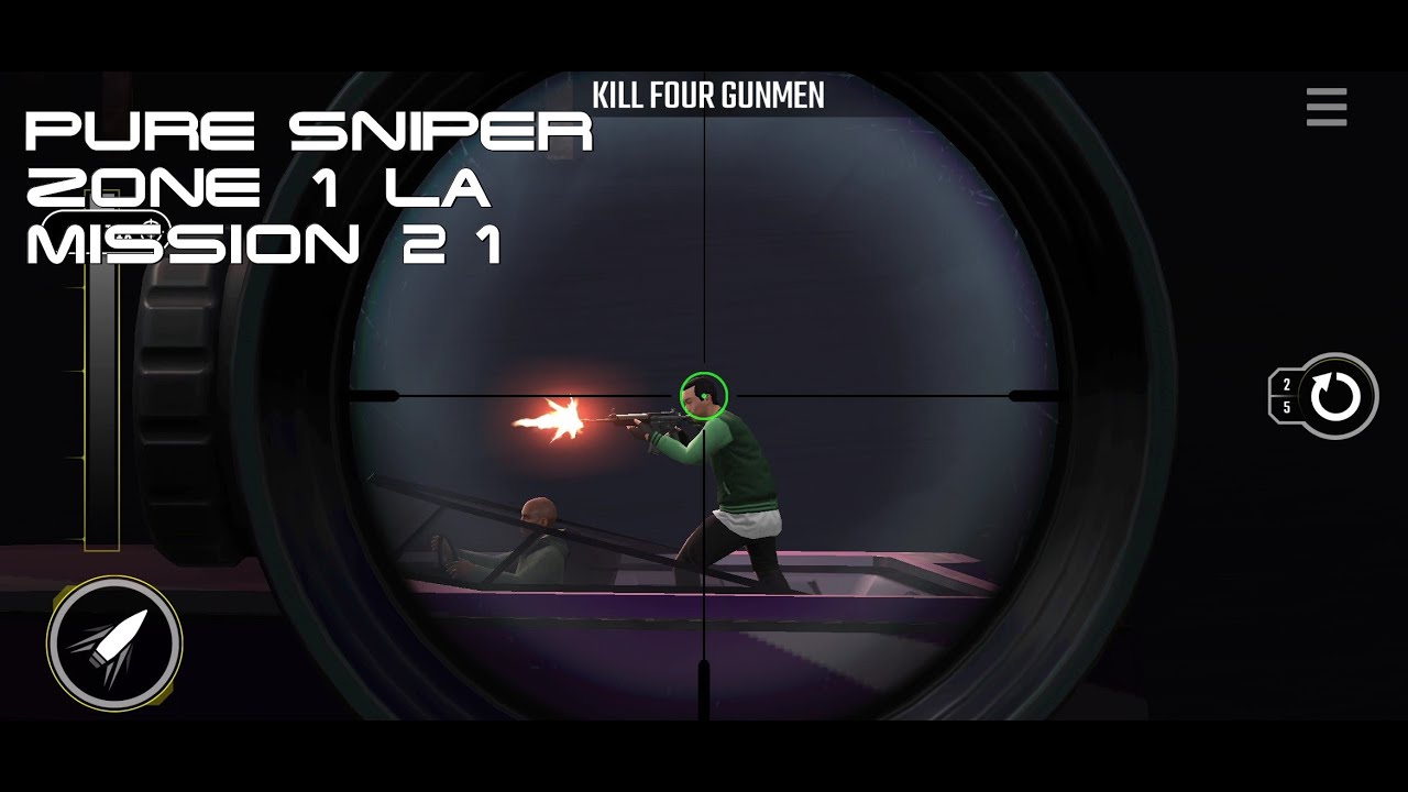 Pure Sniper - Zone 1 LA - Mission 21 - YouTube