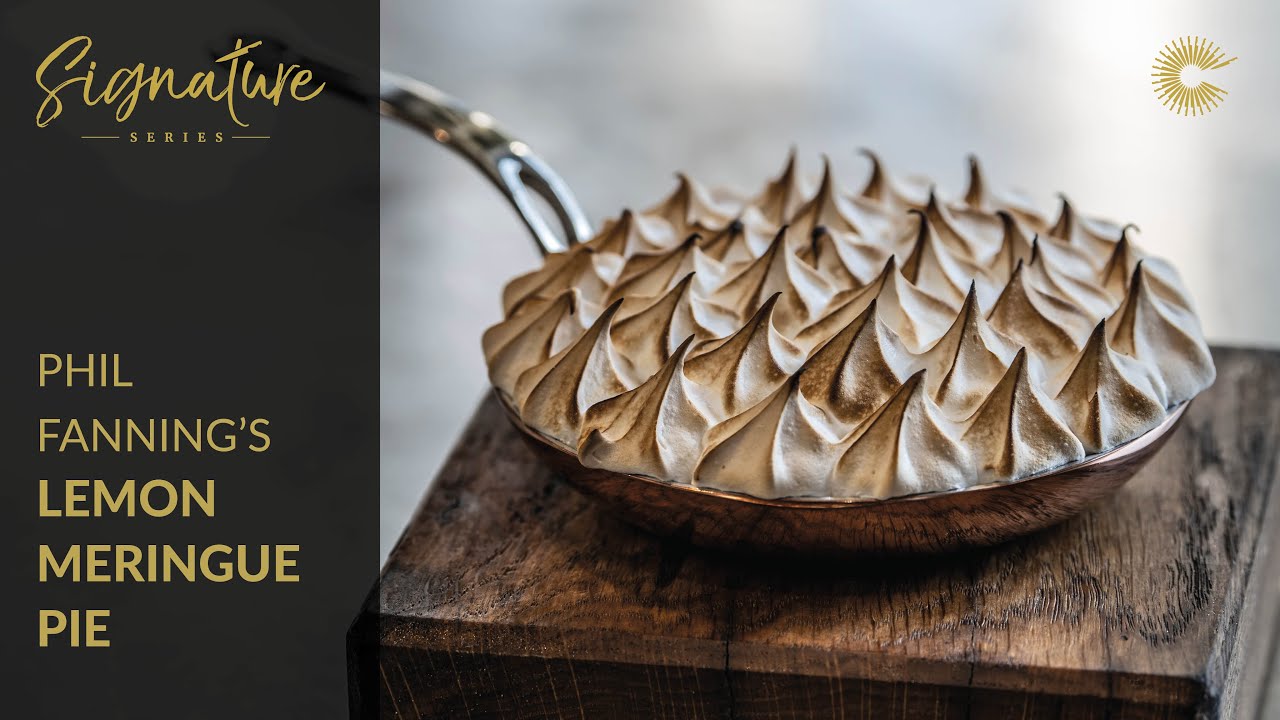 Phil Fanning's Lemon Meringue Pie with White Chocolate Biscuit Base ...