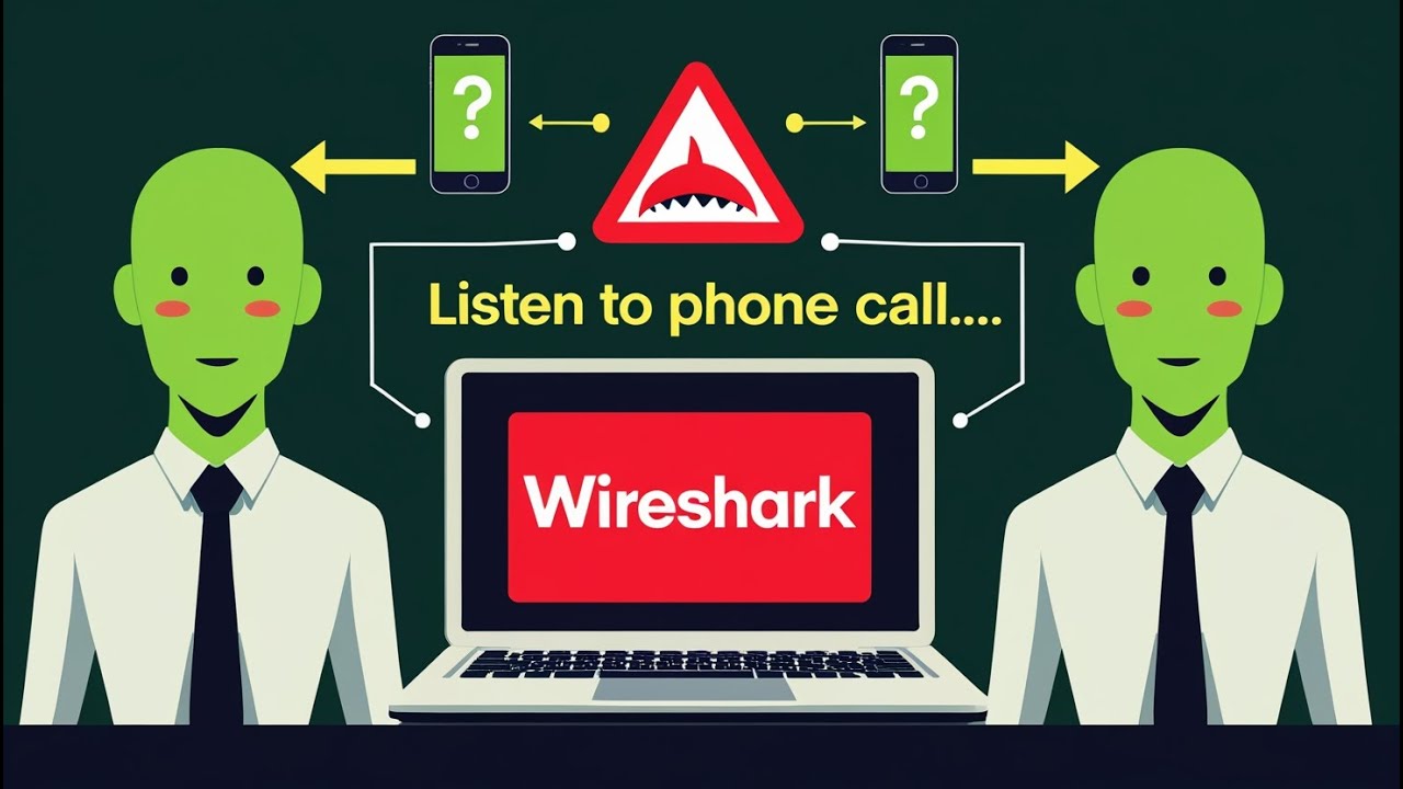 How to Listen to Phone Calls Using Wireshark #wireshark - YouTube