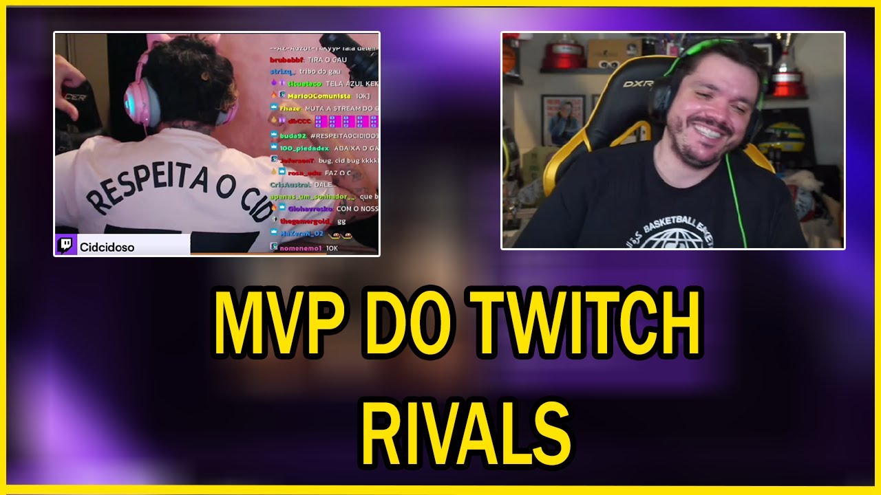 GAU ENTREVISTANDO O MVP DO TWITCH RIVALS - YouTube