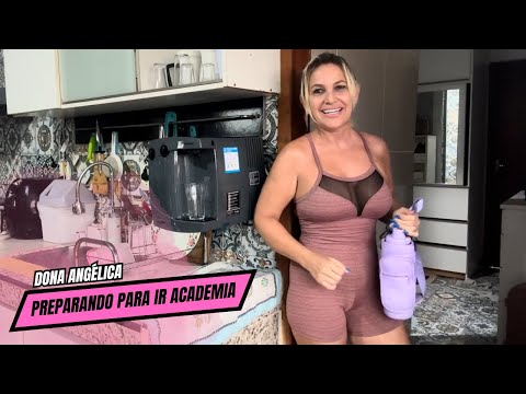 PREPARANDO PARA IR ACADEMIA roupa nova de academia 💪💪