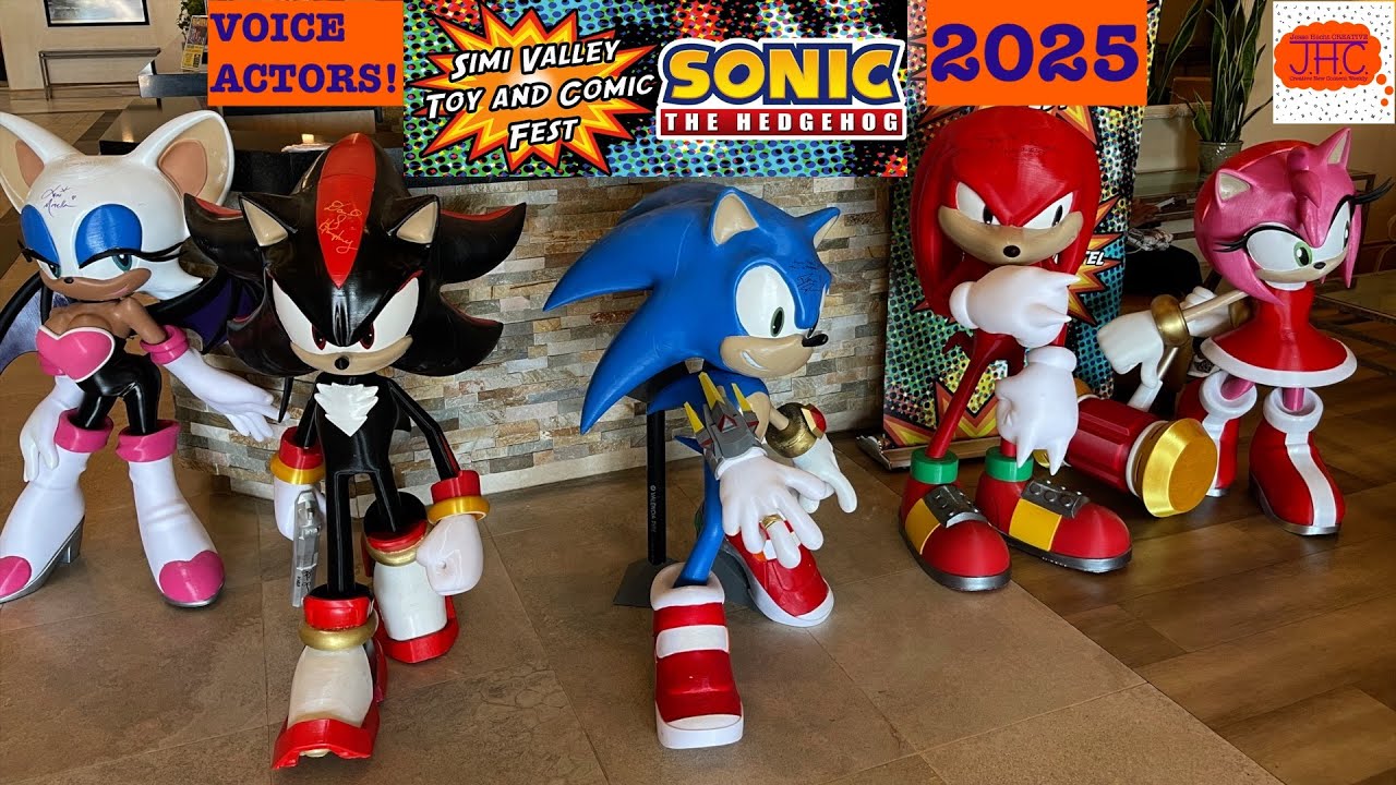 SONIC CON? SIMI VALLEY TOY & COMIC FEST 2025 Sonic the Hedgehog Comic ...