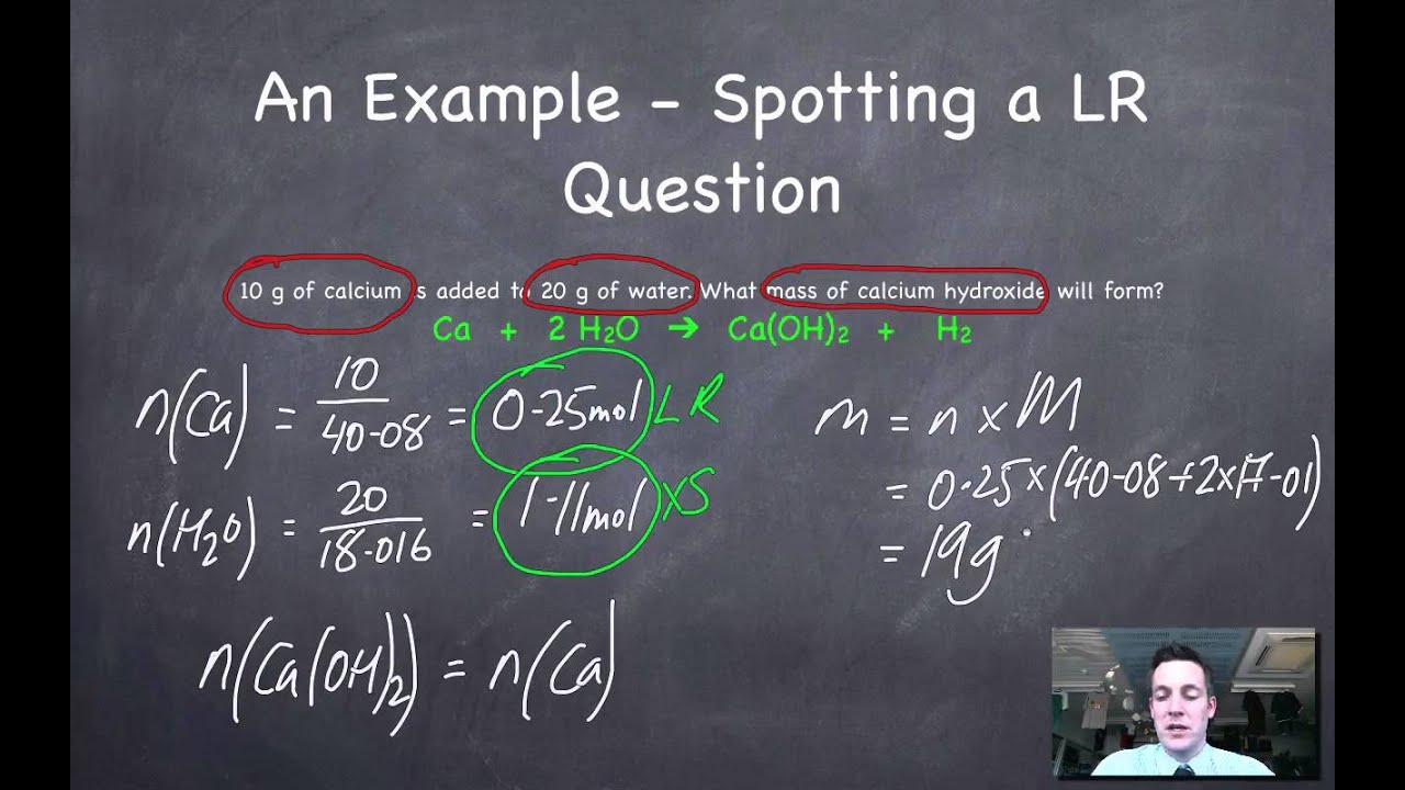 8 Limiting Reagent Calculations - YouTube