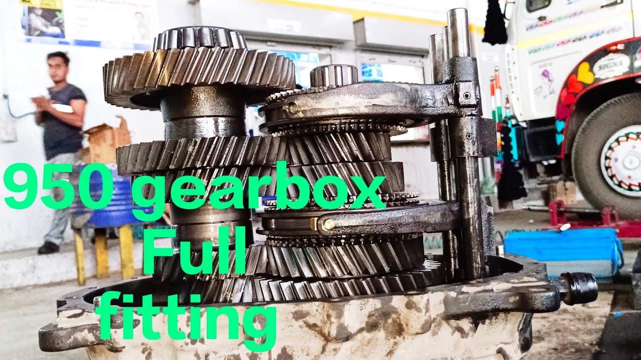 950 gearbox fitting full video || 950gearbox || gear fitting || 950 ...