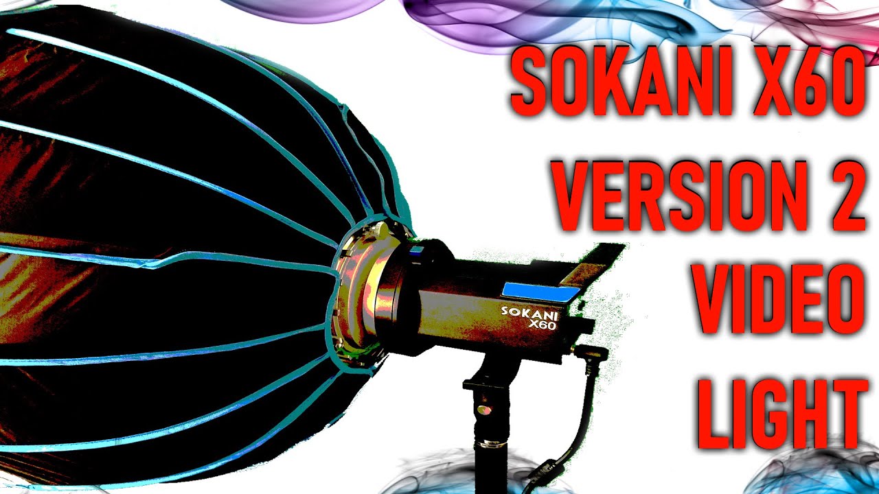 Sokani X60 V2 LED Cob - Best Video Light Under 200 ? - YouTube