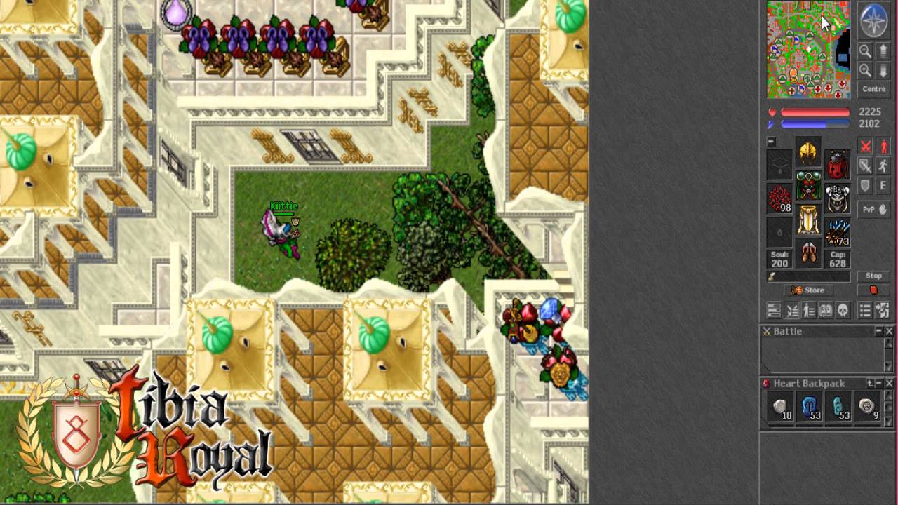 [Tibia Royal] - Blue Djinn Respawn in Yalahar - YouTube