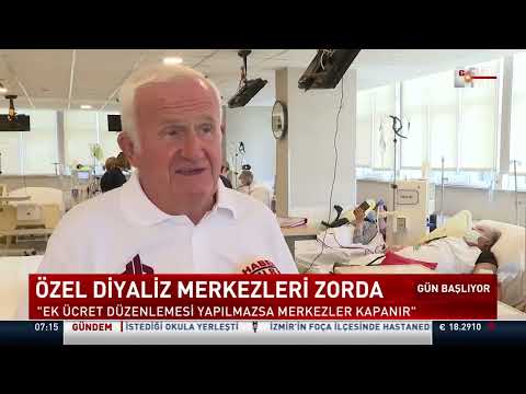 Türk Böbrek Vakfı Diyaliz Merkezleri Zor Durumda Haberi ( HaberTürk)