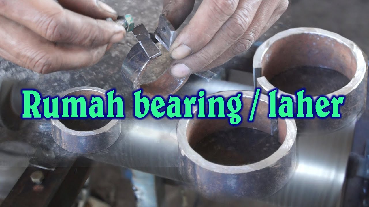 Membuat rumah bearing - YouTube