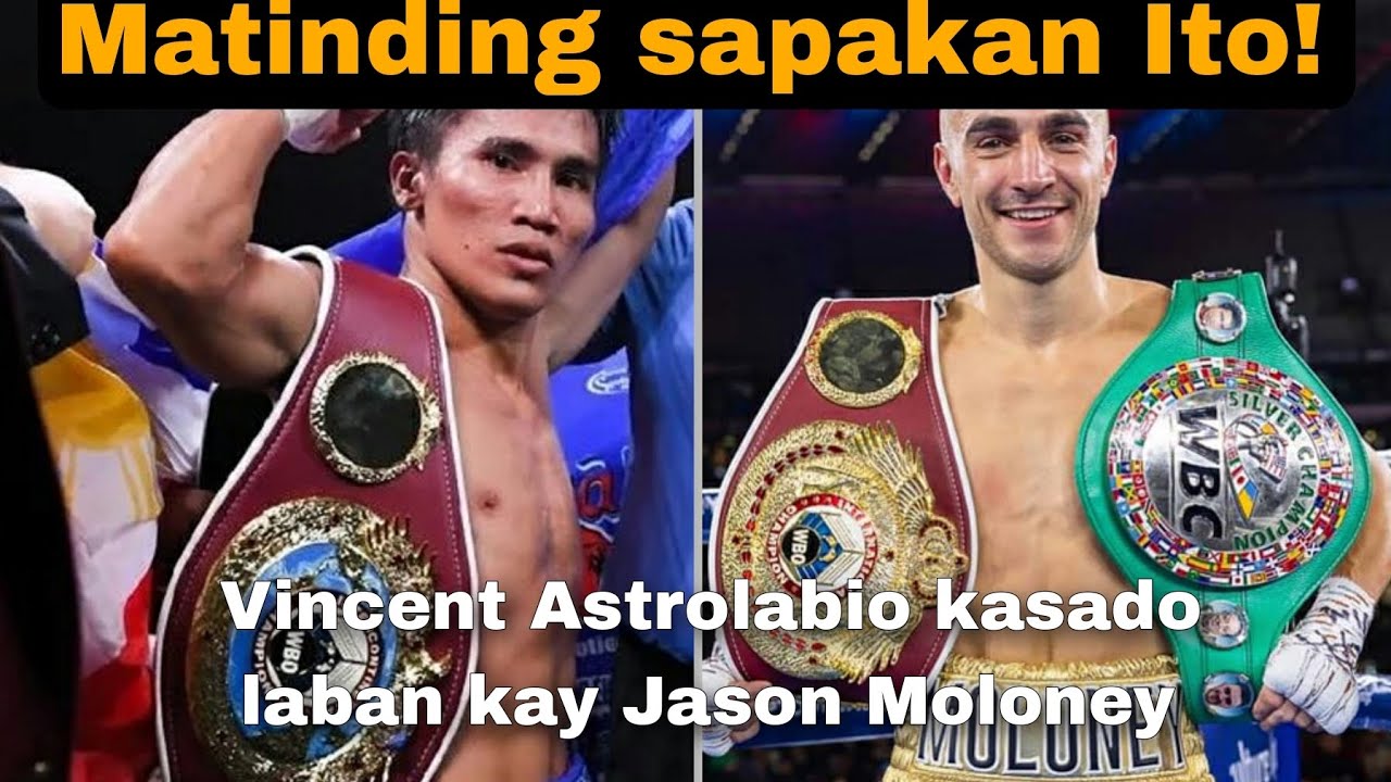 Matinding sapakan ito! Vincent Astrolabio laban kontra Jason Moloney ...