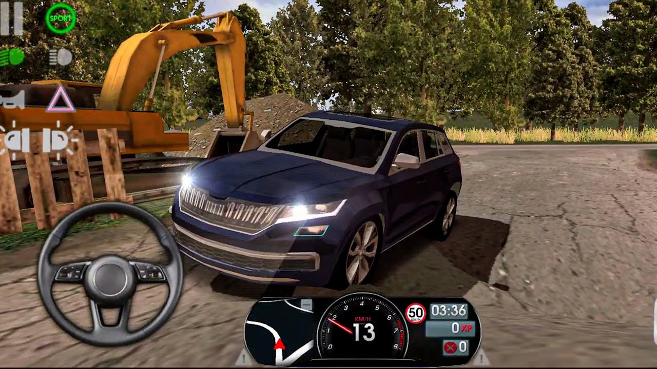 Driving School Sim - Skoda Kodiaq Suv Off-Roading in Peru - Car Games ...