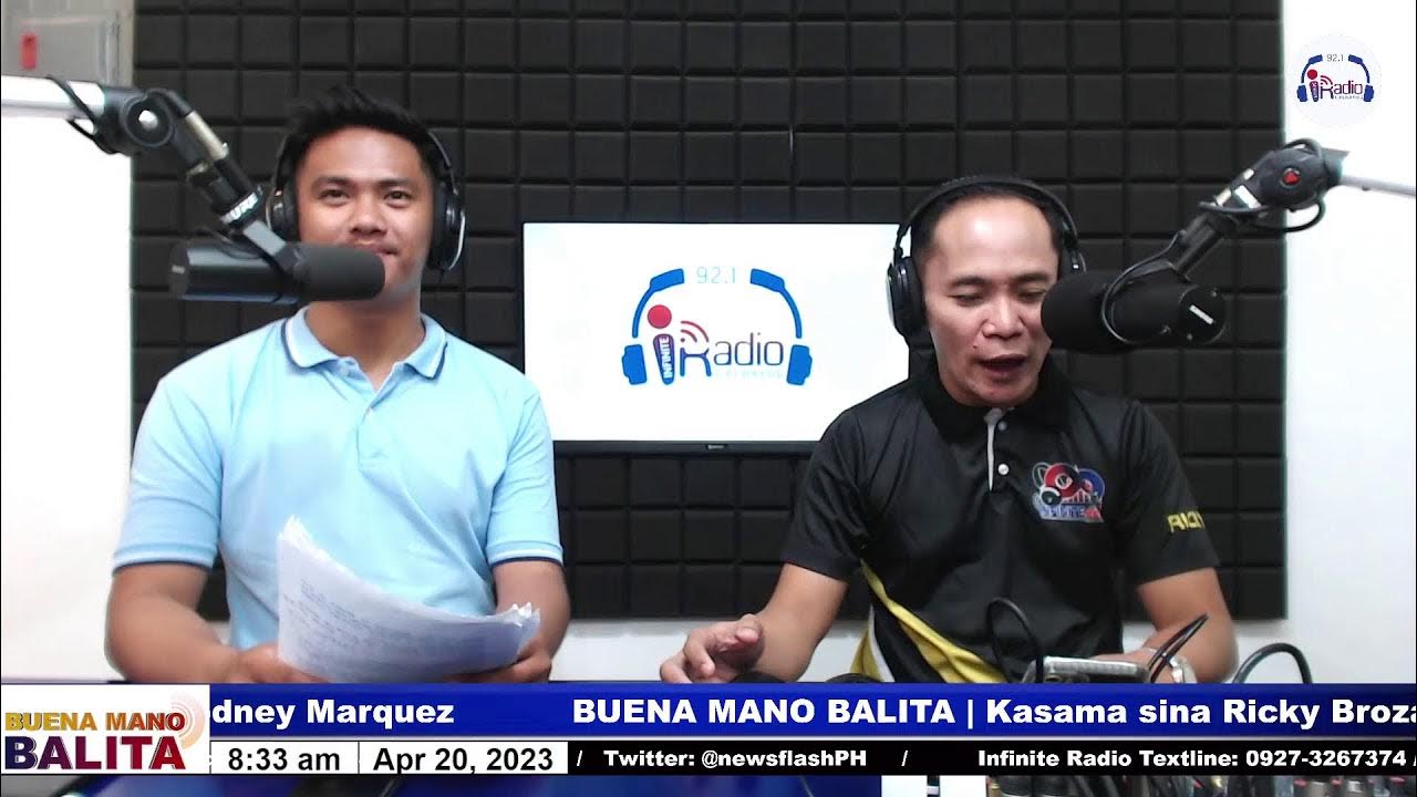 APRIL 20, 2023 | BUENA MANO BALITA | KASAMA SINA RICKY BROZAS AT RODNEY MARQUEZ - YouTube