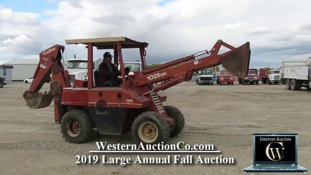 Ditch Witch Sidekick 1025SK - YouTube