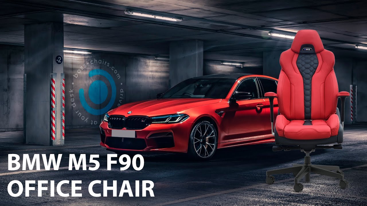 BMW M5 F90 office chair from Boss-chairs team - YouTube