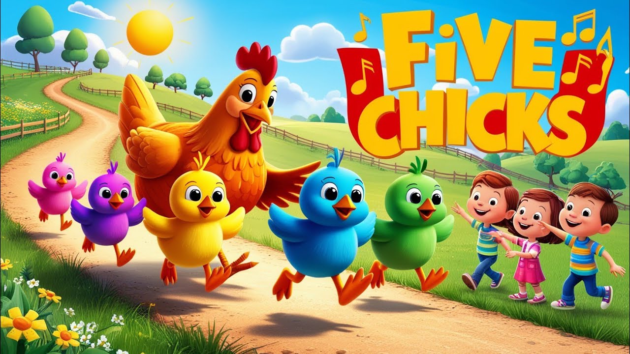 "Five Little Chicks: Fun Nursery Rhymes That Make Learning a Playful ...
