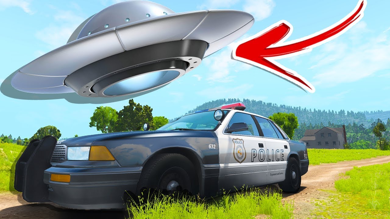 UFO in BeamNG?! ABDUCTED BY ALIENS! - BeamNG Drive Flyable UFO Mod ...