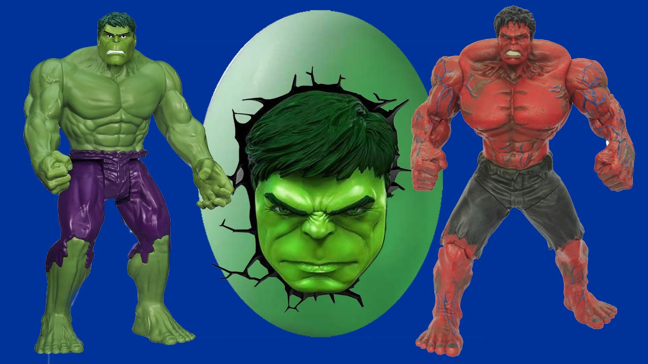 Huevo Gigante de sorpresa de hulk - Giant egg surprise hulk - YouTube