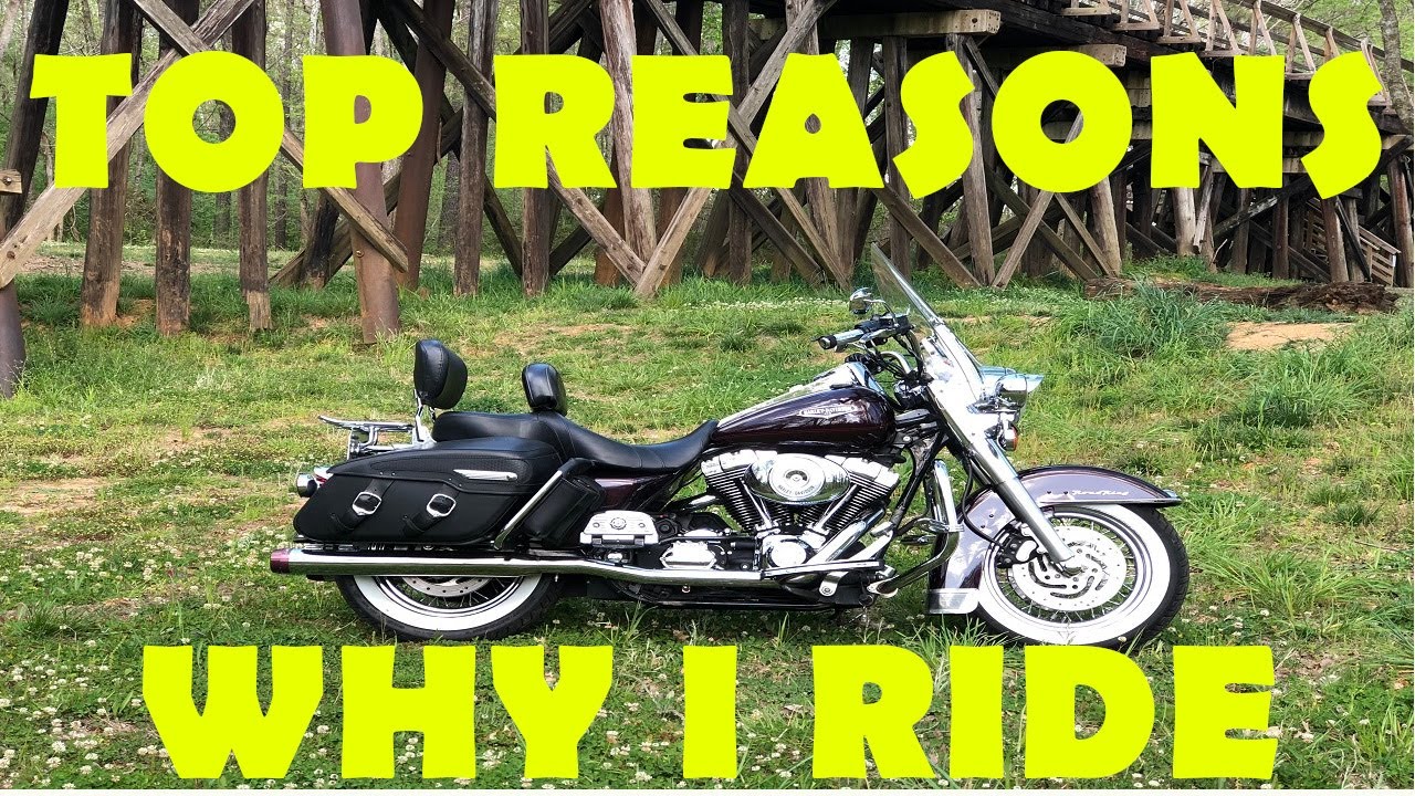 Top reasons given on why i ride a motorcycle - YouTube