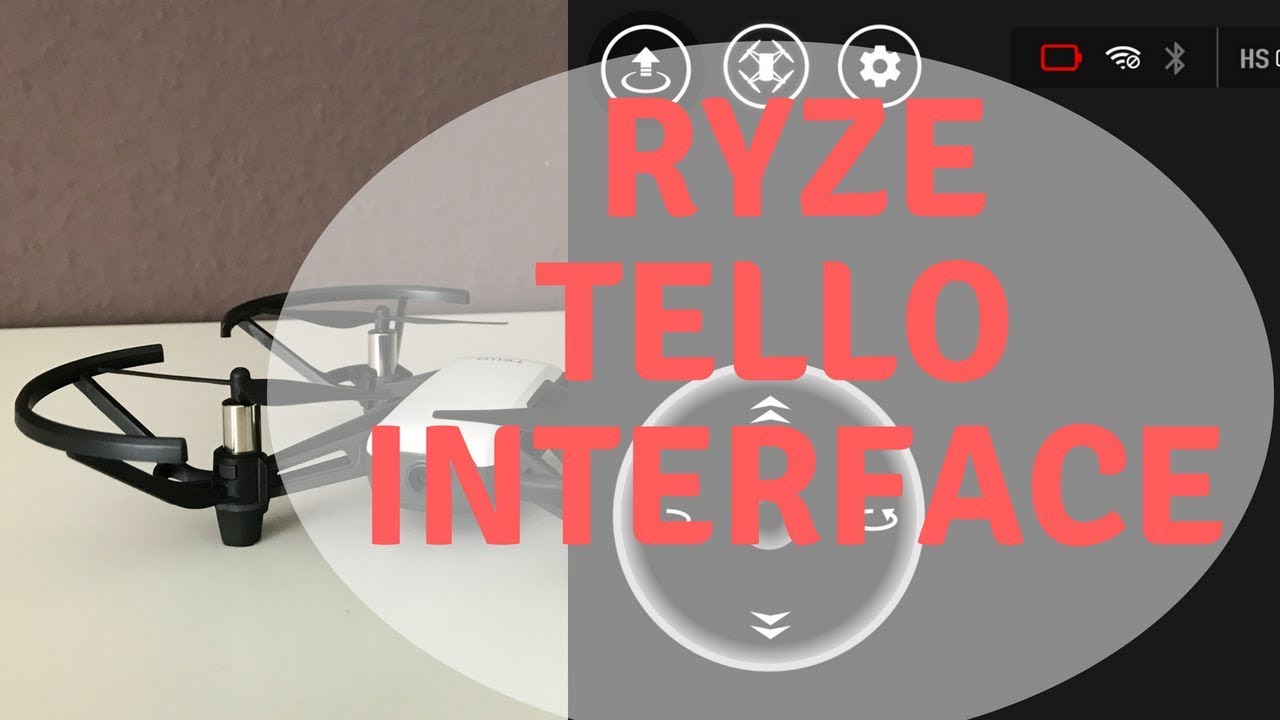 Ryze Tello App walkthrough - How do the smartphone controls work? - YouTube