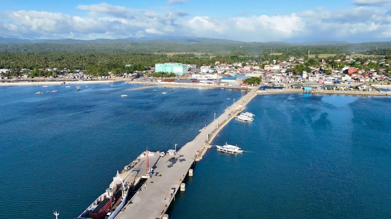 Panoramic Aerial View of Bato, Leyte - YouTube