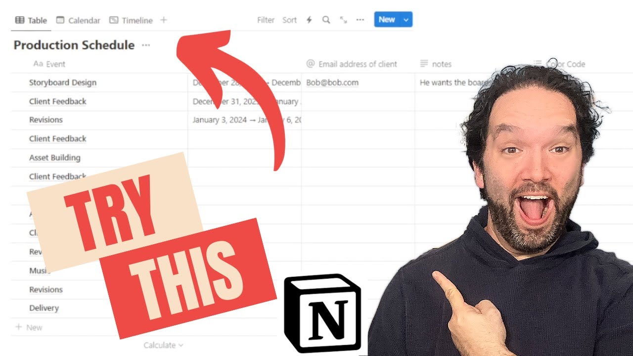 Here is how to Use AI to make a Schedule for your next Production - YouTube