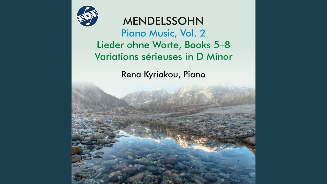 Songs Without Words, Book 6, Op. 67: No. 6 in E Major, MWV U 188 ...