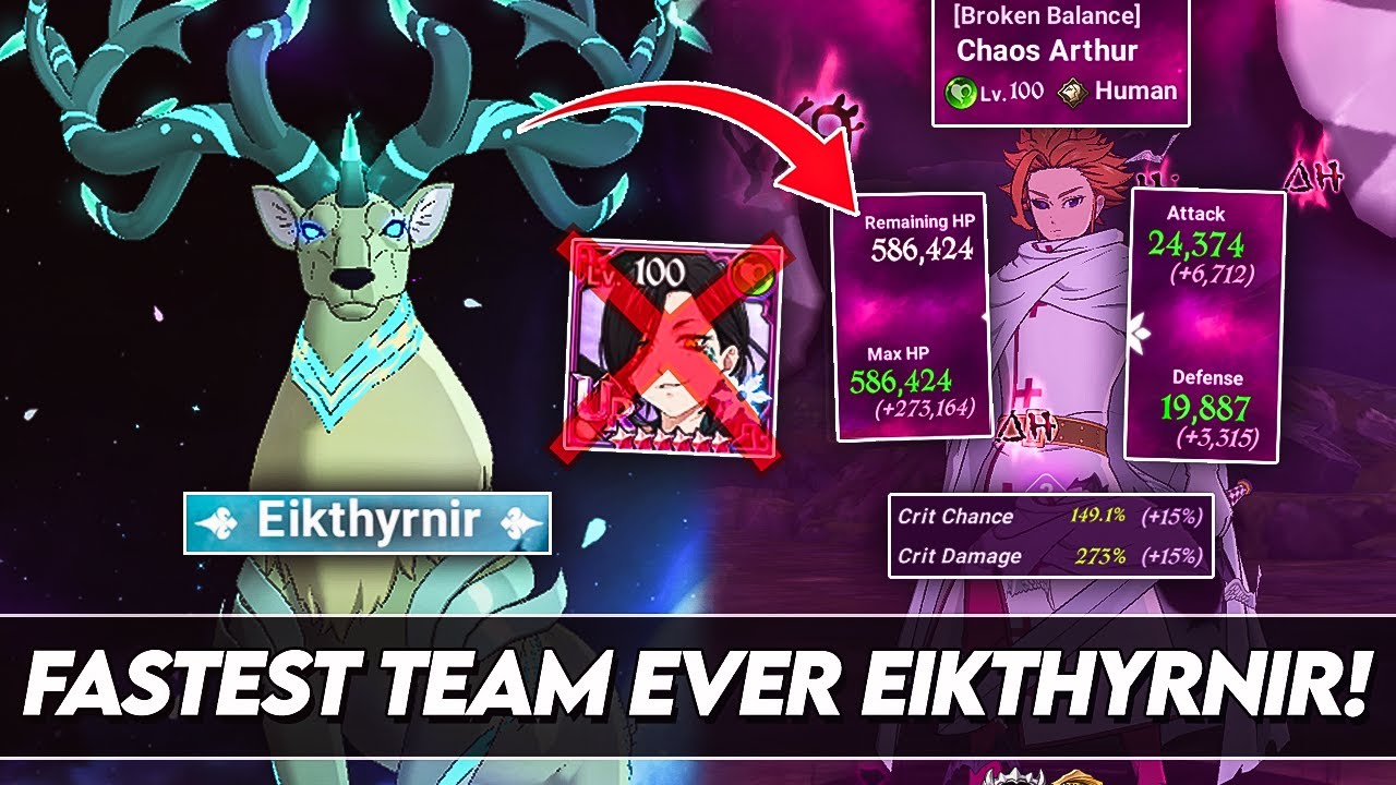 EIKTHYRNIR HAS *NEVER* BEEN THIS EASY!! CHAOS ARTHUR COOKS THE DEER ...