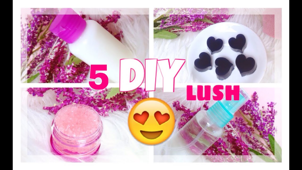 5 LUSH DIY's - mega cool, günstig & einfach! I LikeADaisyInSpring - YouTube