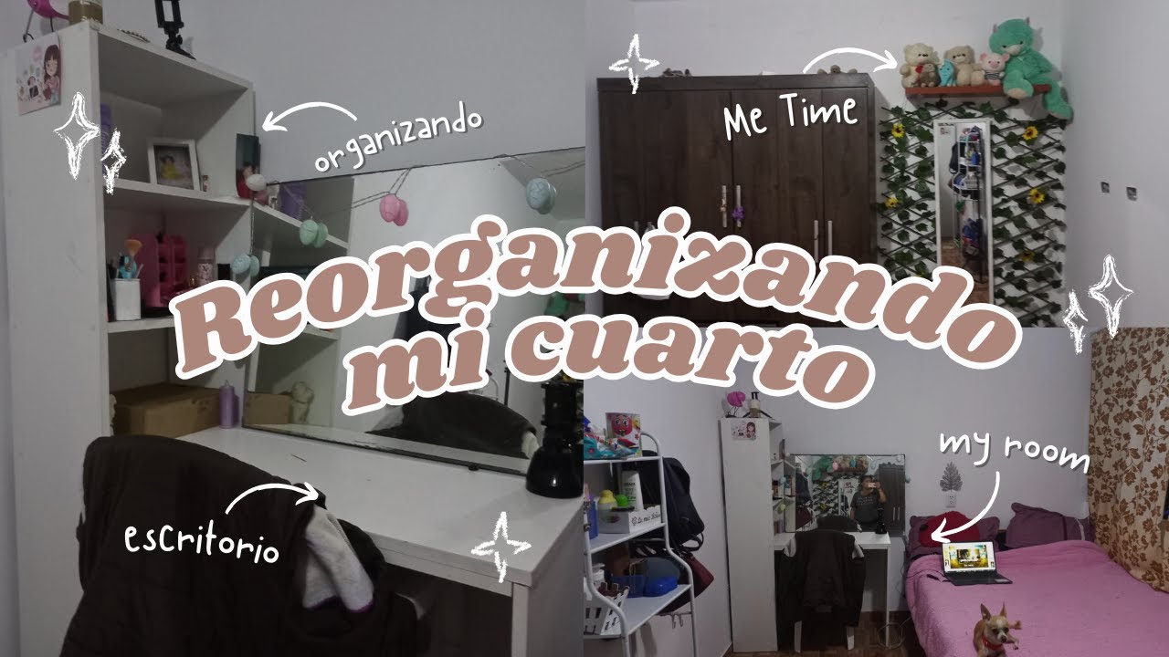 Reorganzando y limpiando mi cuarto #organization #vlog #limpieza - YouTube