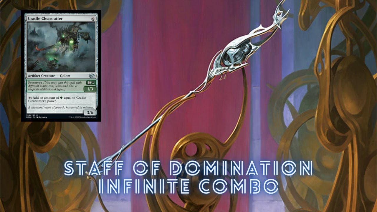 MTGA HISTORIC｜STAFF OF DOMINATION COMBO - YouTube