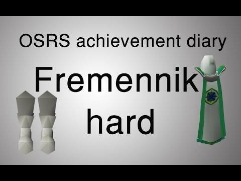 [OSRS] Fremennik hard diary tasks guide