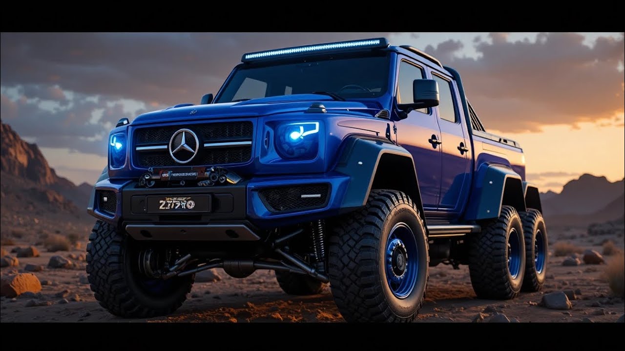 Inside the 2026 Mercedes Zetros 6x6 in ROYAL BLUE – The Most INSANE ...