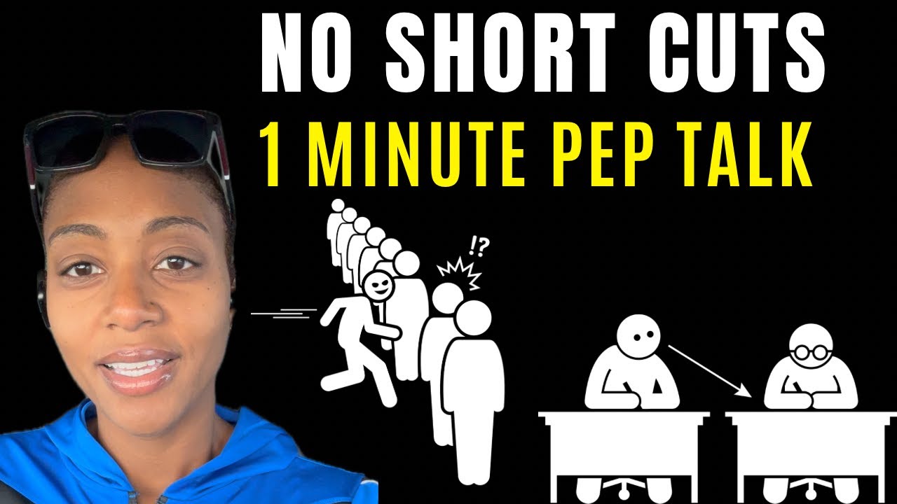 NO SHORT CUTS (1 Minute Pep Talk) - YouTube