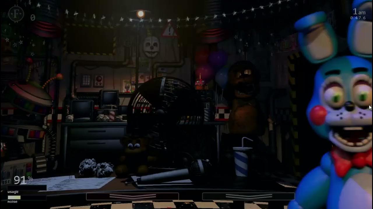 i play fnaf ultimate custom night - YouTube