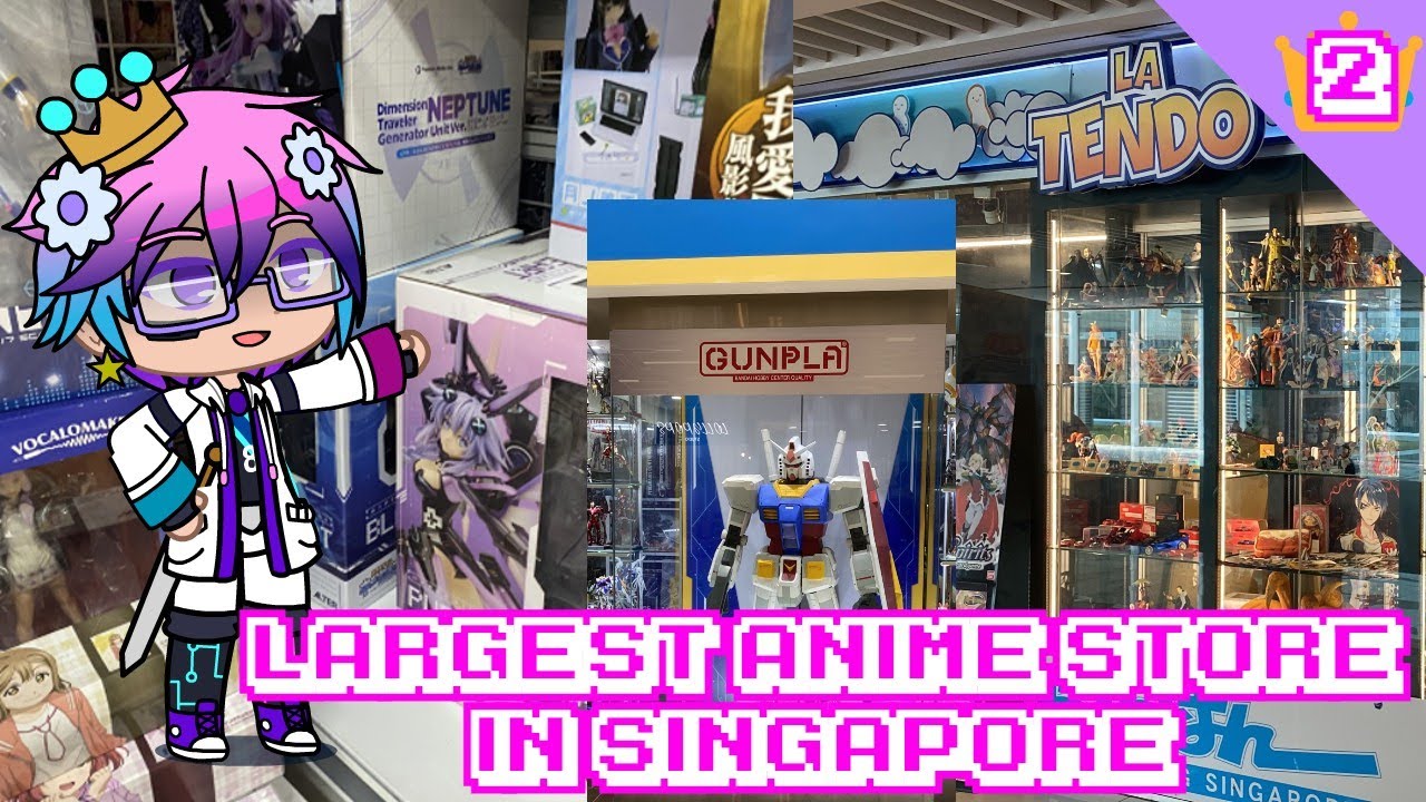 LARGEST ANIME STORE IN SINGAPORE | Singapore Vlog 2 - YouTube