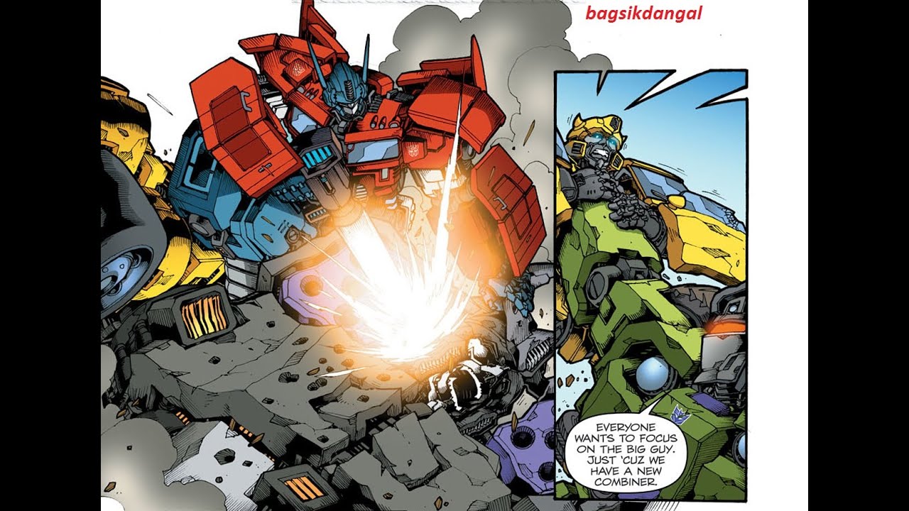 IDW:Optimus Prime Vs Menasor!From Transformers For All Mankind! - YouTube