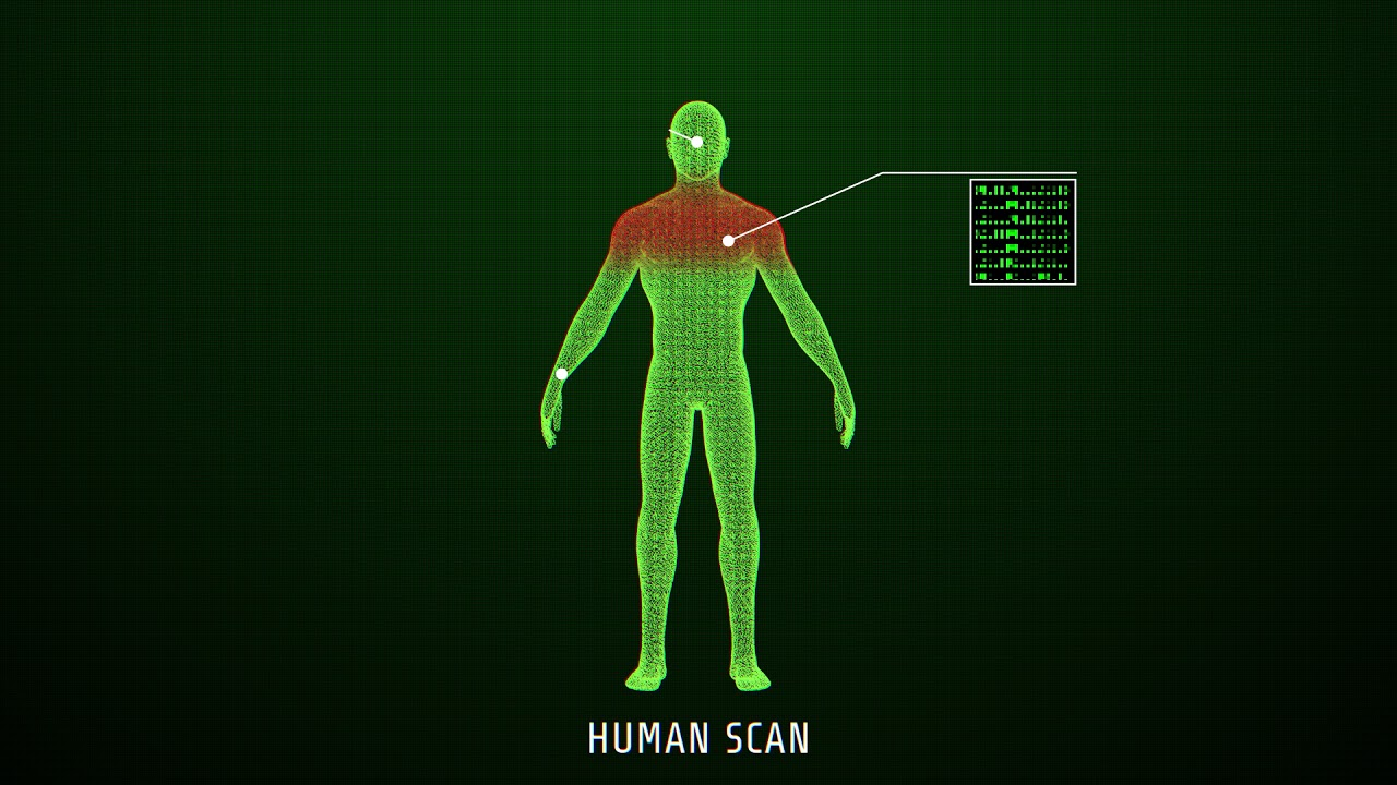 Human scan hd video - YouTube