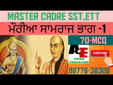 Morya samraj important 70 mcq - YouTube